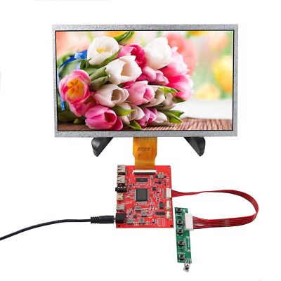 HDType C USB C LCD Controller Board With 10.1inch 1024X600 IPS LCD ...