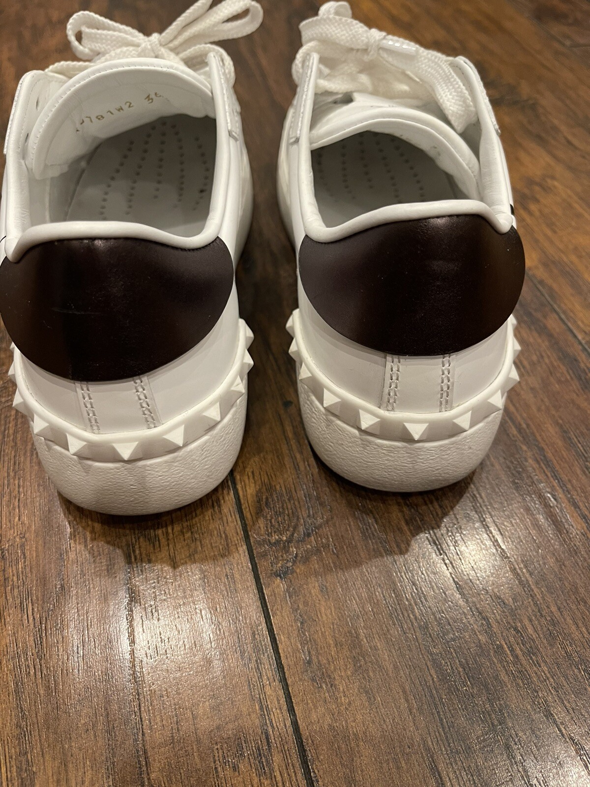 Valentino Vltn Open Leather Sneaker | eBay