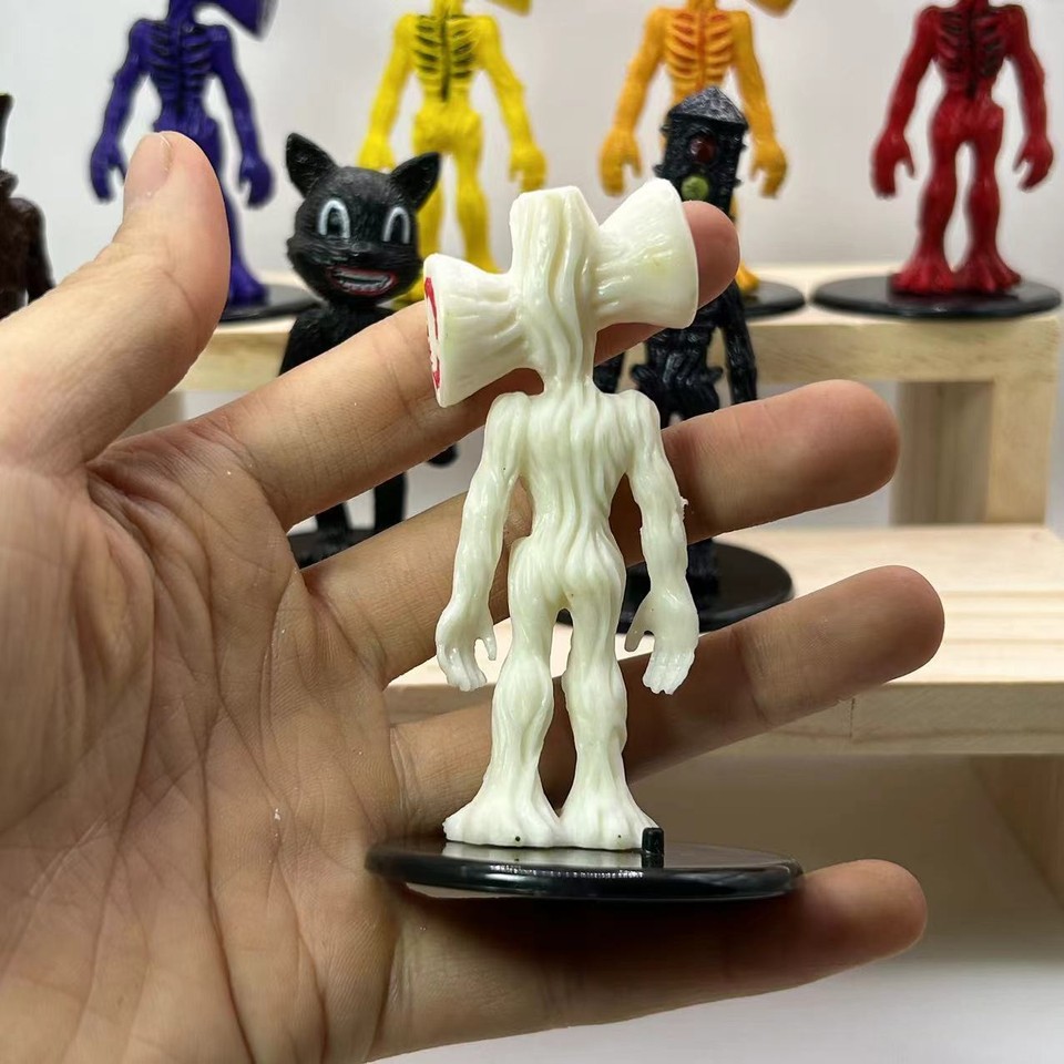 8PCS Siren Head Toys Action Figure Sirenhead Figure Horror Model Doll ...