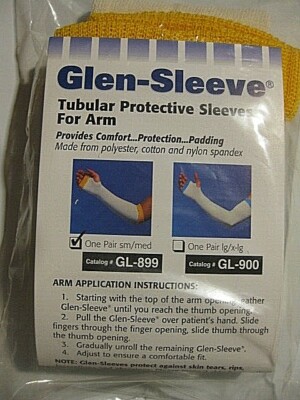 Protective Arm Sleeves Small/Medium GLEN-SLEEVE Derma Sciences 1 Pair ...