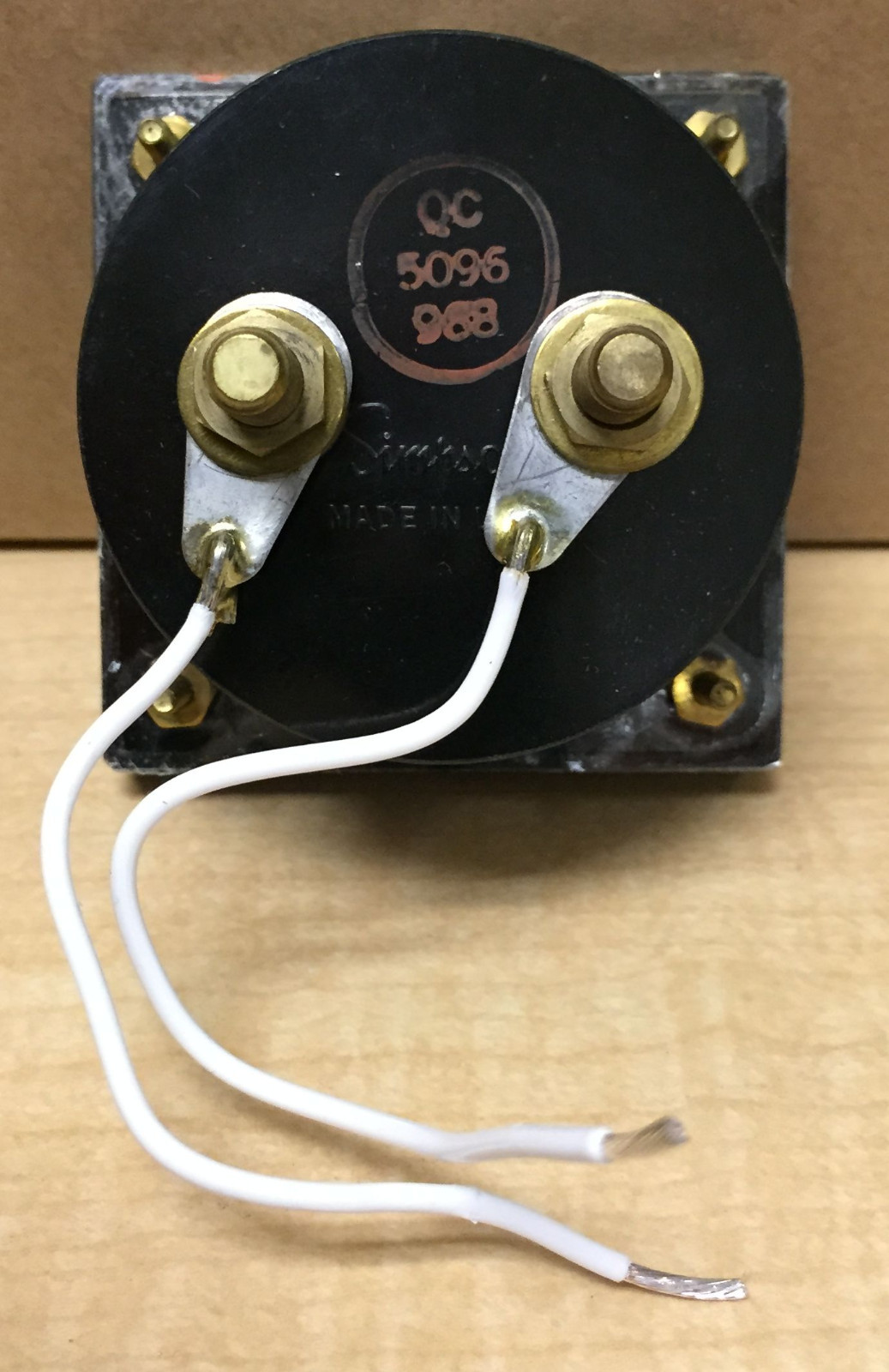 Simpson Model 1257 AC 0-5 Amperes 2.5, 2 1/2 Meter 02580 | eBay