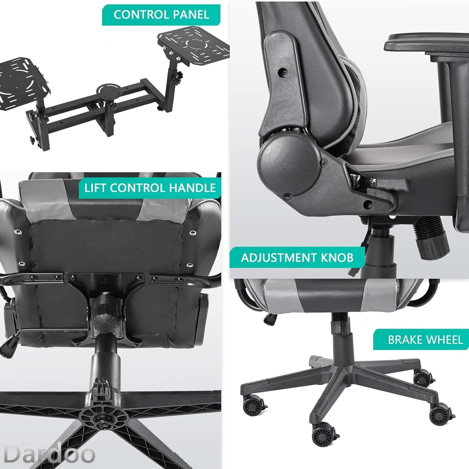 Dardoo Flight Simulator Chair Joystick/Hotas Chair Mount ...