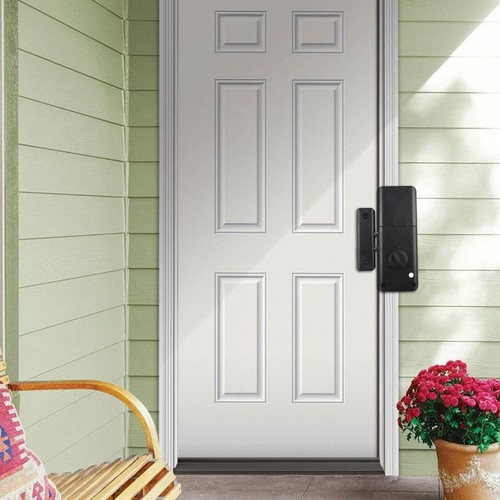Serrure de porte intelligente pour portes en bois invisible pour TTlock ...
