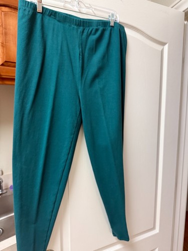 Zenana Knit Forest Green Leggings 3X EUC Christmas | eBay