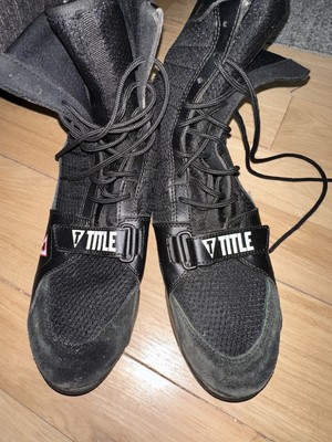 TITLE Boxing Black Boxing Shoes size 10 (B2-10) | eBay