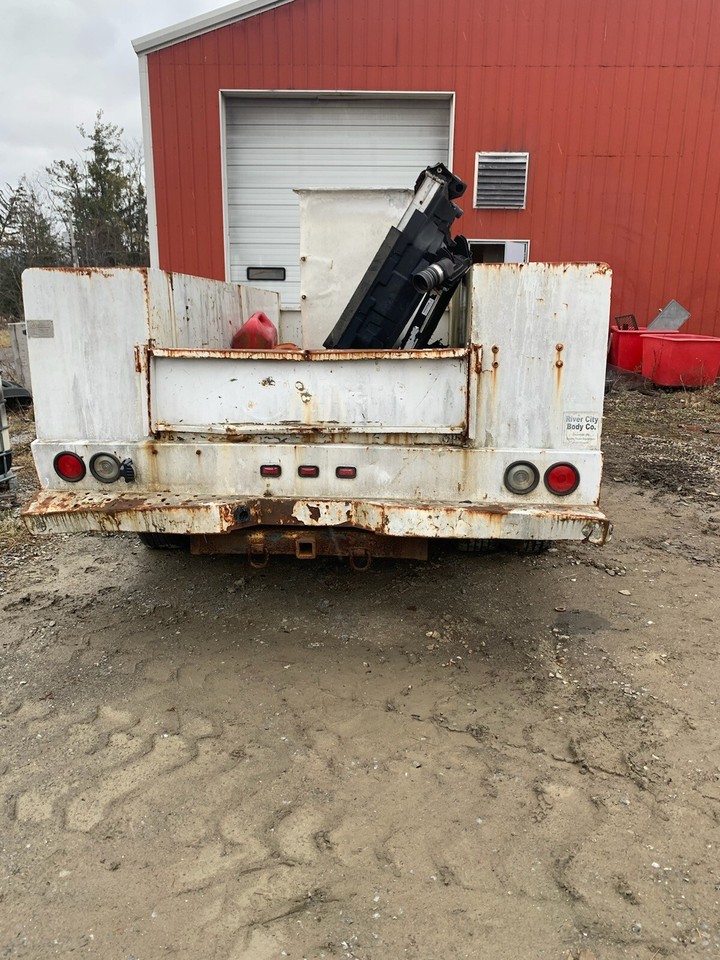 2008 Ford F550 F450 F350 Utility Box Body Dually - Warner Truck Bodies ...