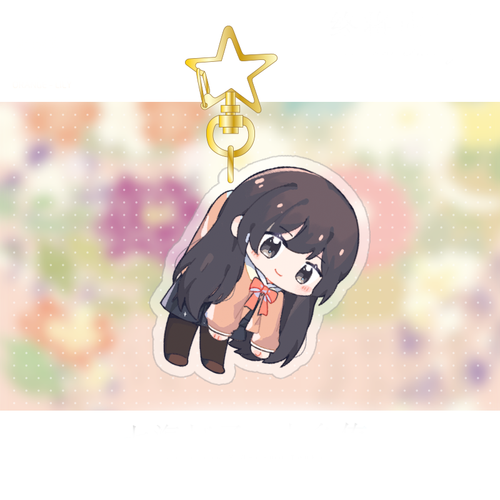 Anime Bloom Into You Koito Yuu Nanami Touko Doujin Acrylic Keychain ...