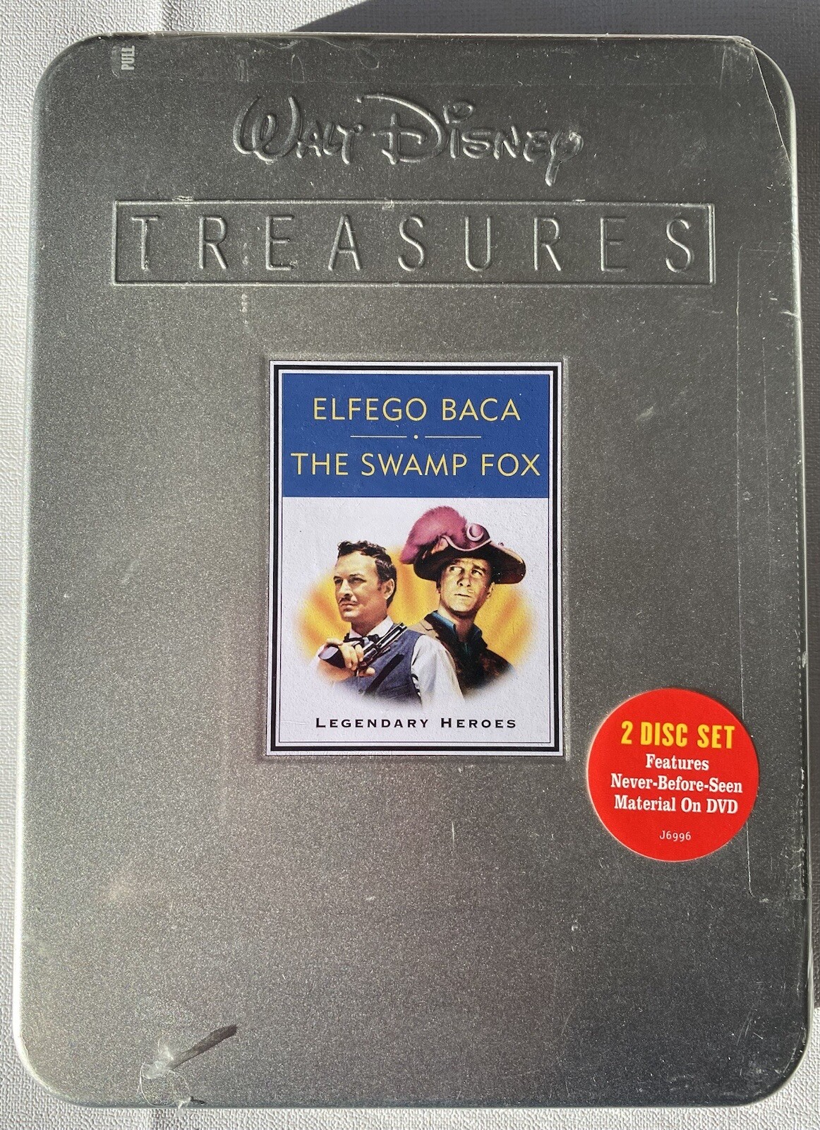 Walt Disney Treasures - Elfego Baca/The Swamp Fox: Legendary Heroes ...