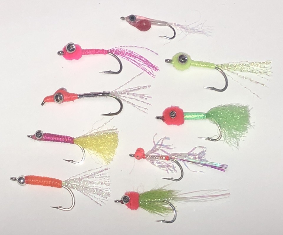 FLY FISHING FLIES - ULTIMATE AMERICAN SHAD FLY Assortment size #4-6 (18 ...