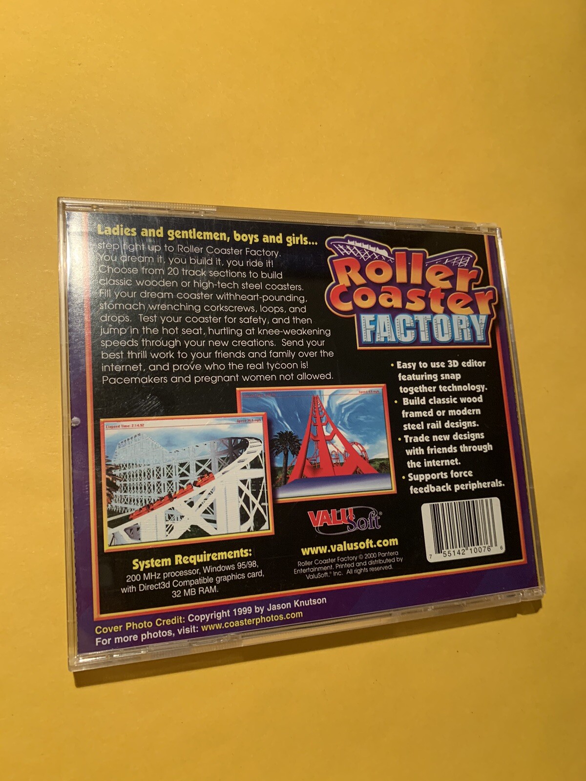 Roller Coaster Factory (PC, 2000) for sale online | eBay