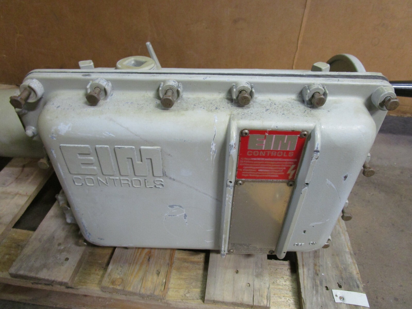 EIM CONTROLS 04G2-3 EXPLOSION PROOF VALVE ACTUATOR 1/20HP 460V 3PH ...