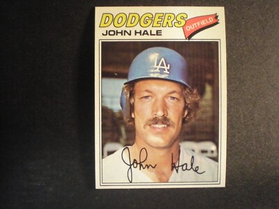 1977 Topps Baseball Dodgers John Hale Card # 253 | eBay