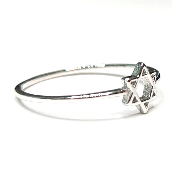 .925 Sterling Silver Star of David Ring NEW | eBay