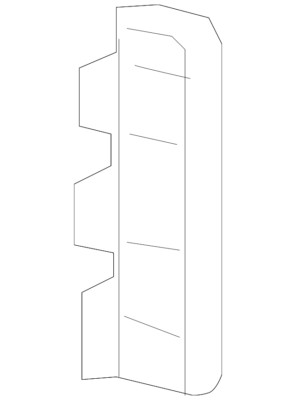 Genuine Toyota Side Support 52158-08010 | eBay