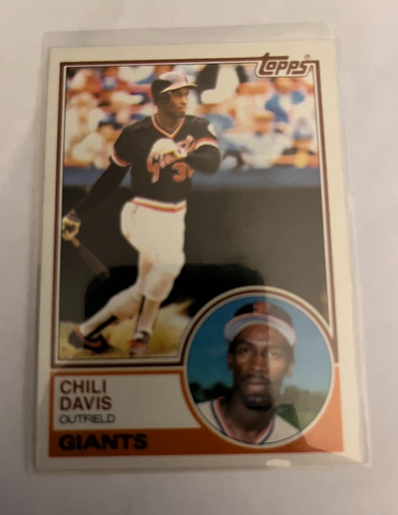 1983 Topps - #115 Chili Davis | eBay