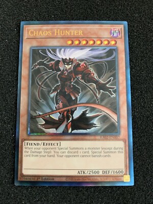 Yu-Gi-Oh! Chaos Hunter (RA02-EN007) Prismatic Ultimate Rare 1st Ed. NM ...