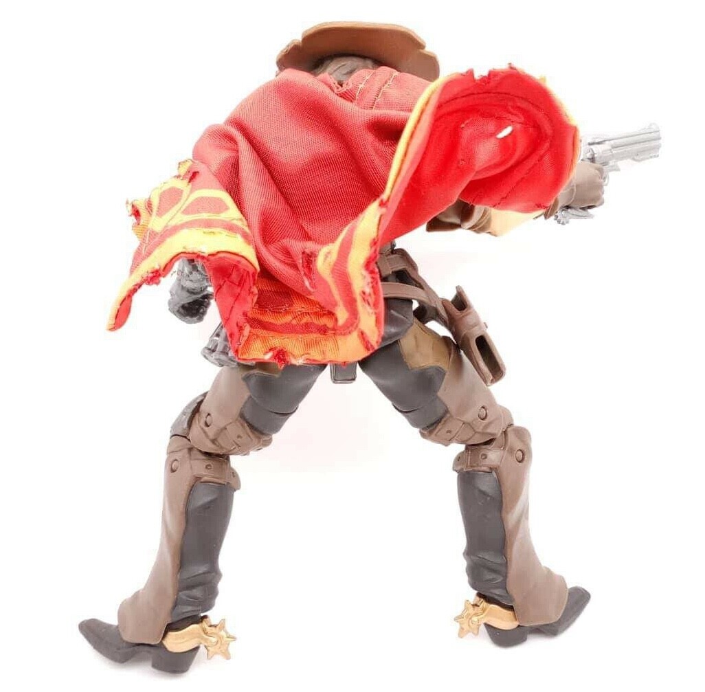 SU-PON-W: 1/12 White Wired Poncho for Hasbro Overwatch 6" McCREE (No ...