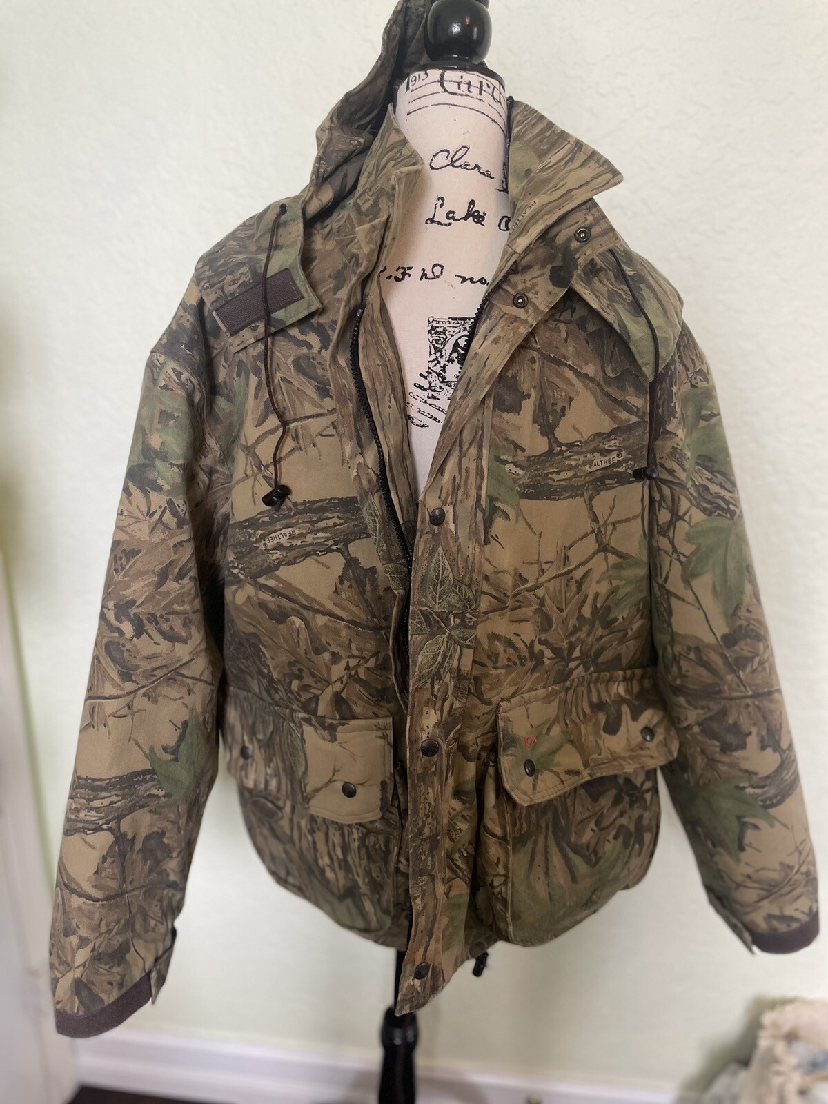 Men's 10X Gore-Tex Rainwear Thinsulate Camouflage Coat Jacket Large ...