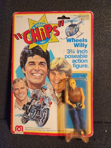 CHiPs WHEELS WILLY 3.75" Figure (1977 MEGO) MISB | eBay