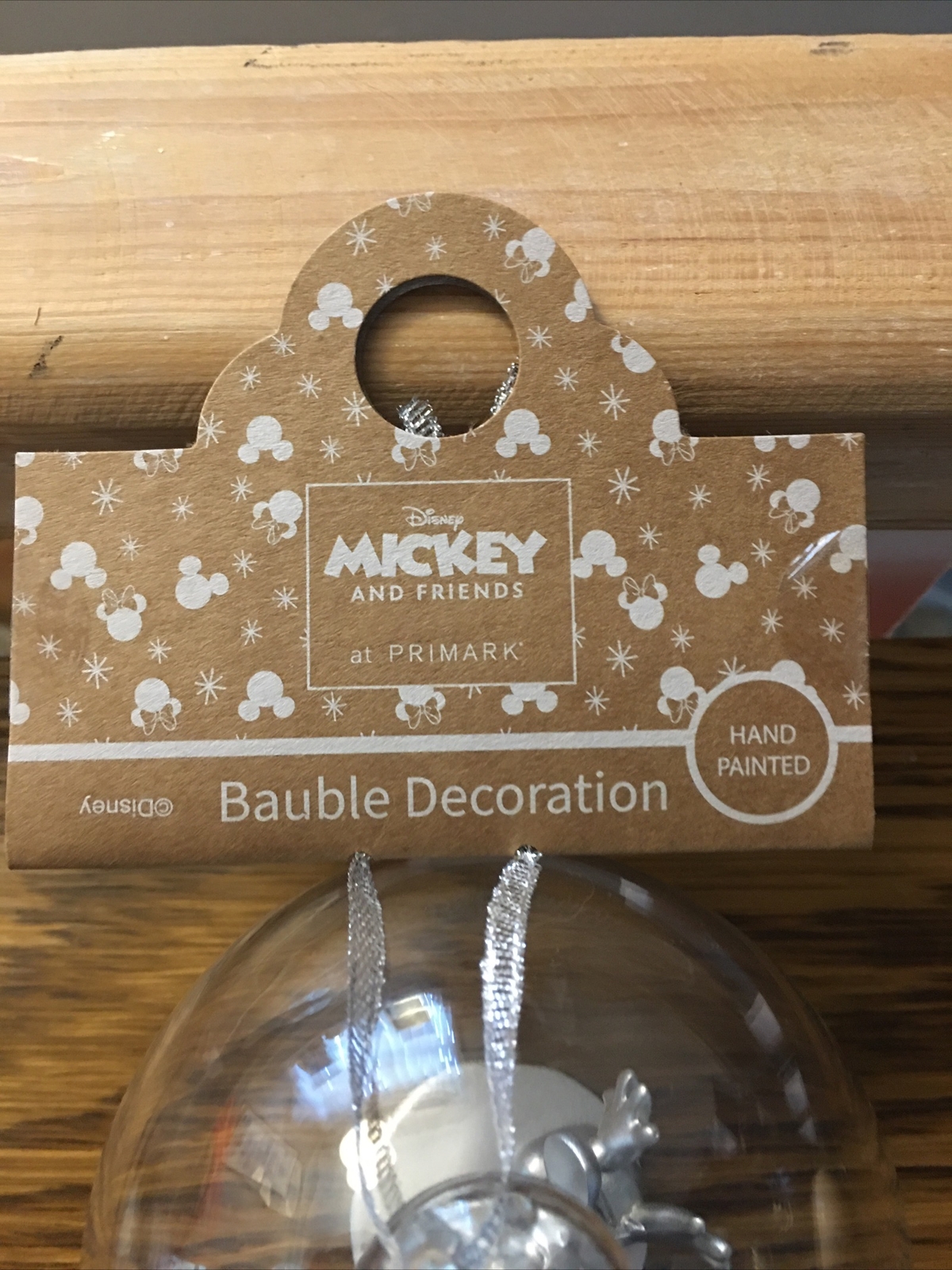 Primark Disney Mickey and Minnie Mouse Christmas Tree Bauble NEW FOR ...