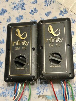 Infinity SM-115 Crossovers . Three way crossover Networks. | eBay