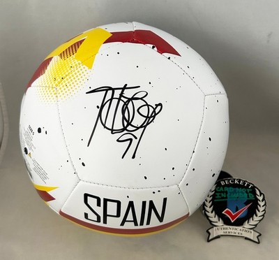 Fernando Llorente Signed Soccer Ball Spain 2010 World Cup Beckett BAS 2 ...