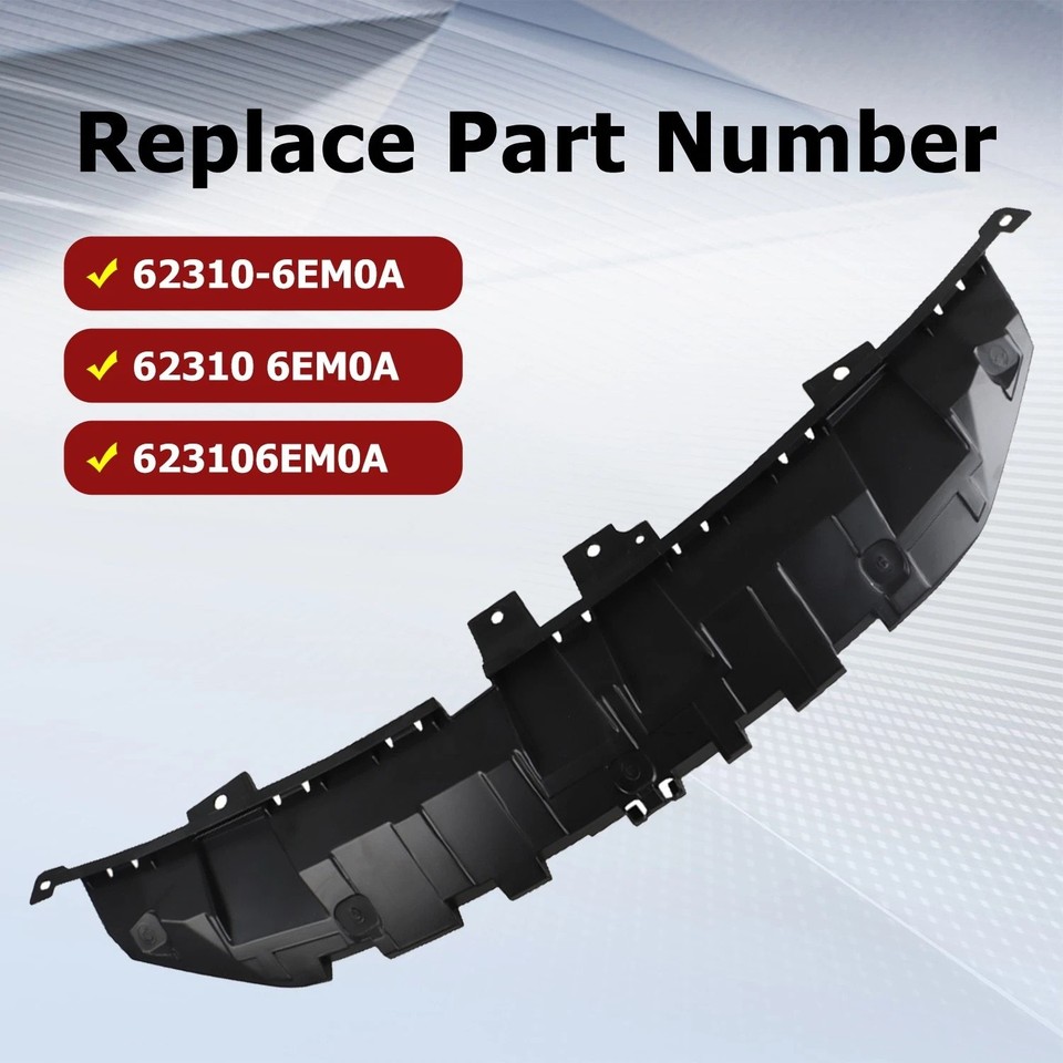 For 2023-2025 Nissan Versa SR S SV Sedan 1.6L Upper Shield 62310-6EM0A ...