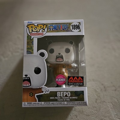 One Piece Bepo Bear Flocked Funko Pop! Vinyl Figure #1896 AAA Anime | eBay