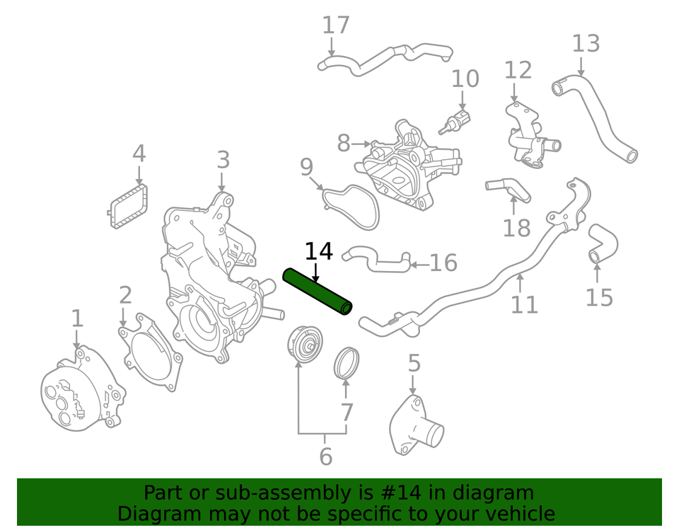 Genuine Nissan Upper Hose 21501-6RR0B | eBay
