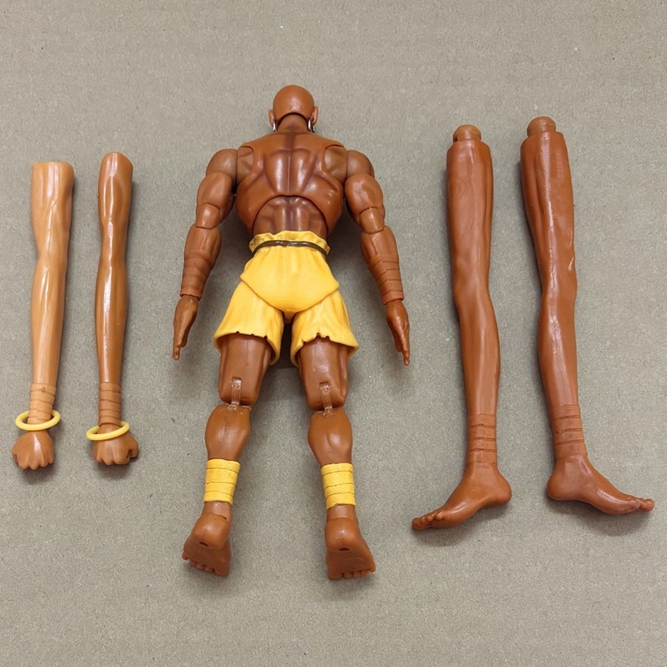 6 Inch Prototype Jada Ultra Street Fighter II Dhalsim Action Figure ...