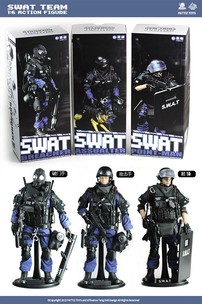 Swat Team In Action