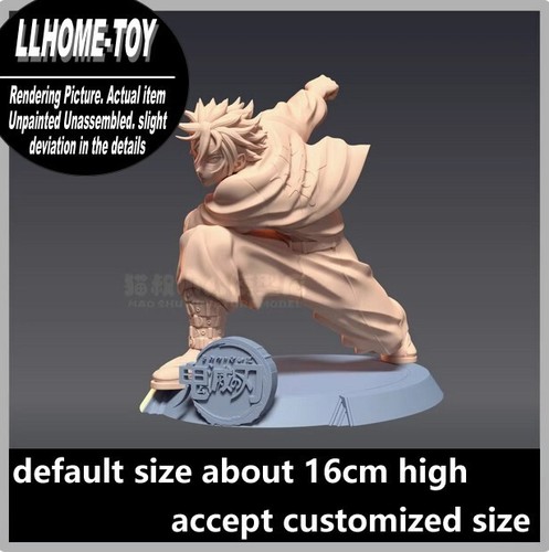 Anime DS Shinazugawa Sanemi Fight Resin 3D Print GK Figure DIY Model | eBay