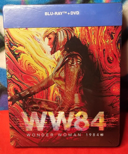 Wonder Woman 1984 (Blu-ray, 2020) Steelbook Gal Gadot, Chris Pine ...