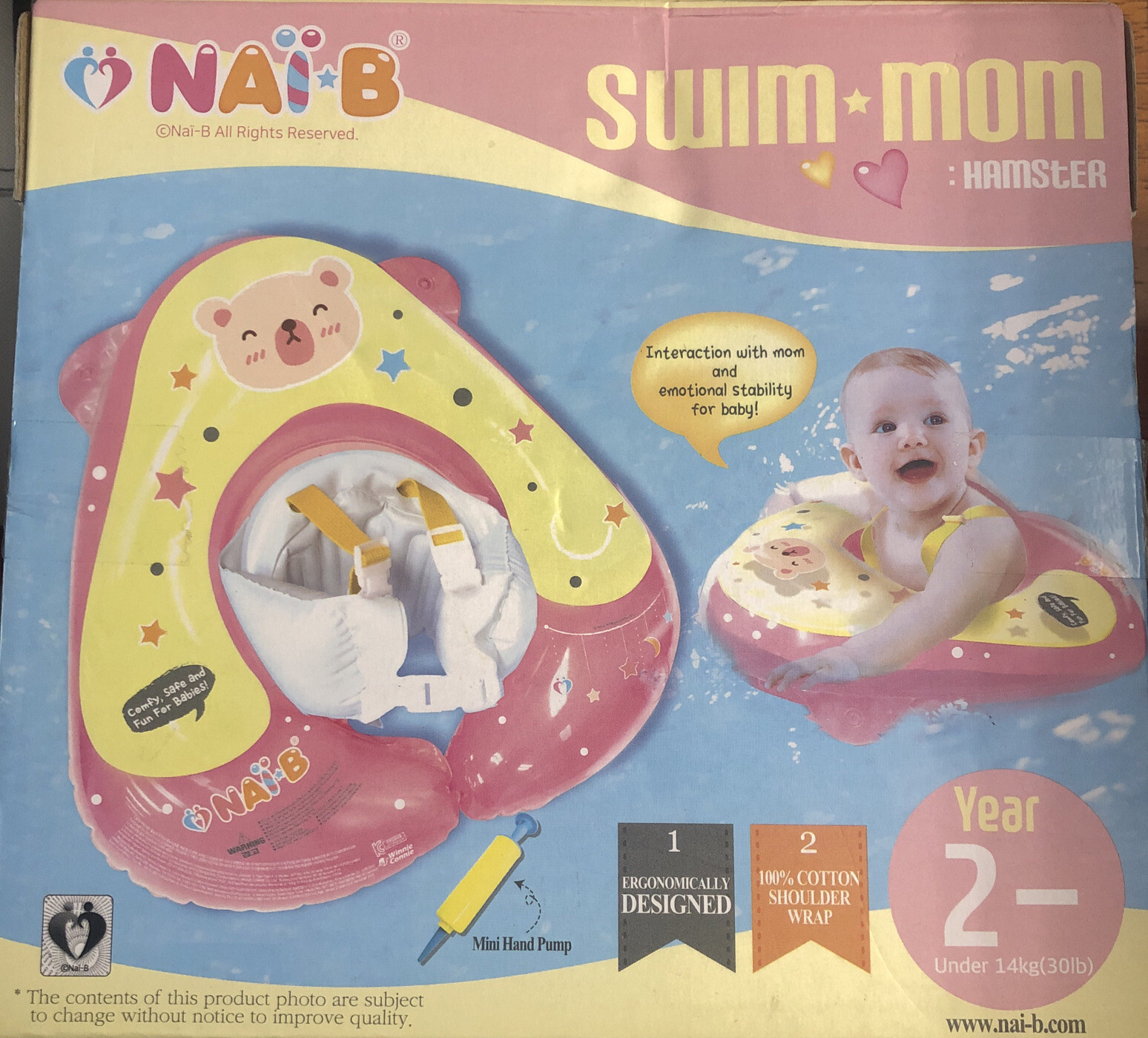 Nai*B Swim Mom: Hamster Baby Float | eBay