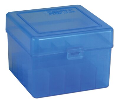 Berry's 25 Round Shotgun Shell Box, Blue Color Plastic Fits 2 3/4" & 3 ...