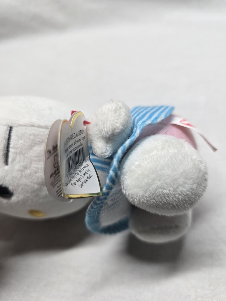 Hello Kitty 6" Ty I Love Japan Nurse Figure Plush Stuffed Sanrio Doll ...