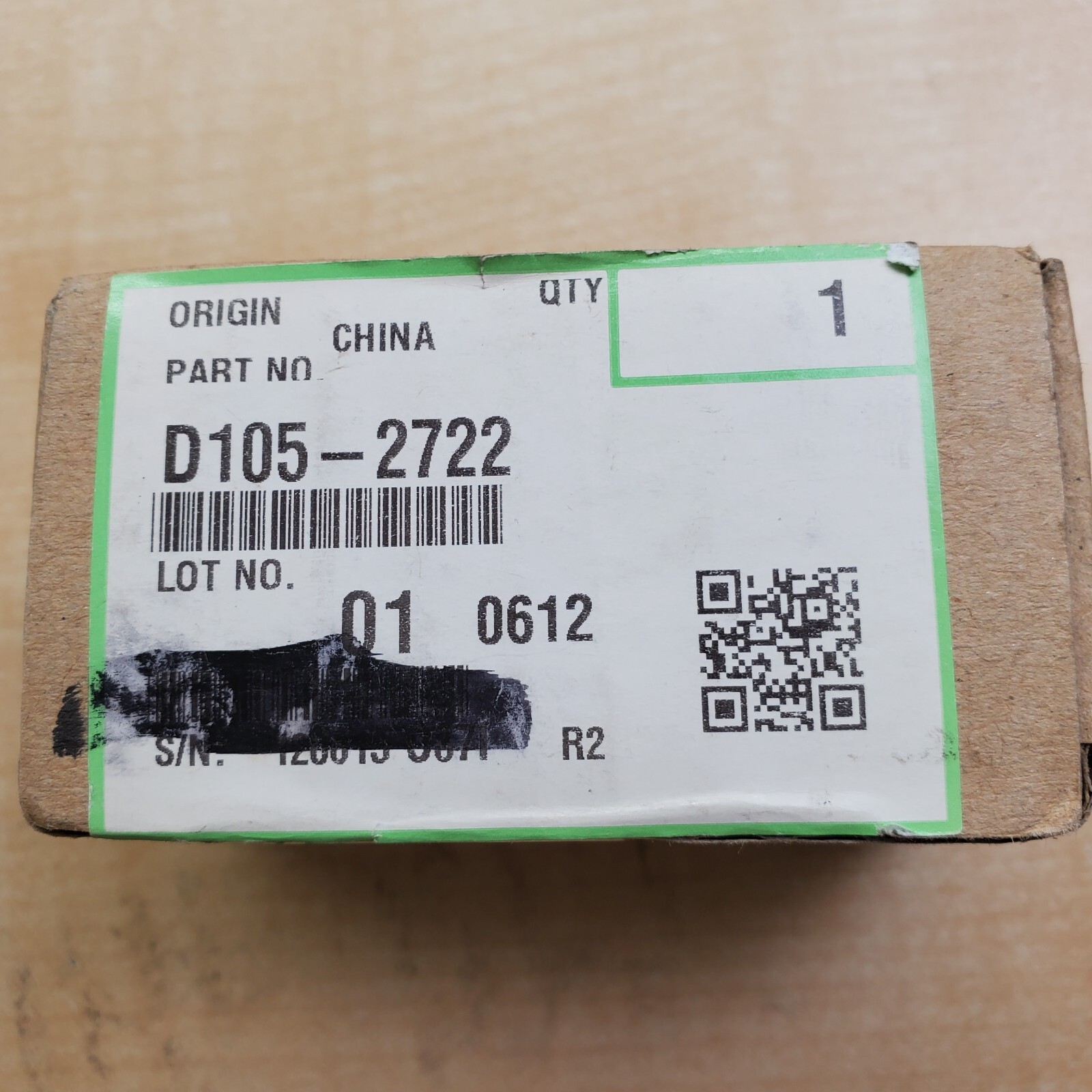 Genuine OEM Ricoh D105-2722 D1052722 Friction Pad: Service Parts ...