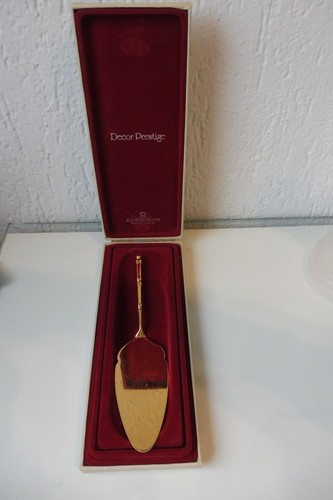 Elegant Cake Lifter, Auerhahn Decor Prestige, Gold Plated! | eBay