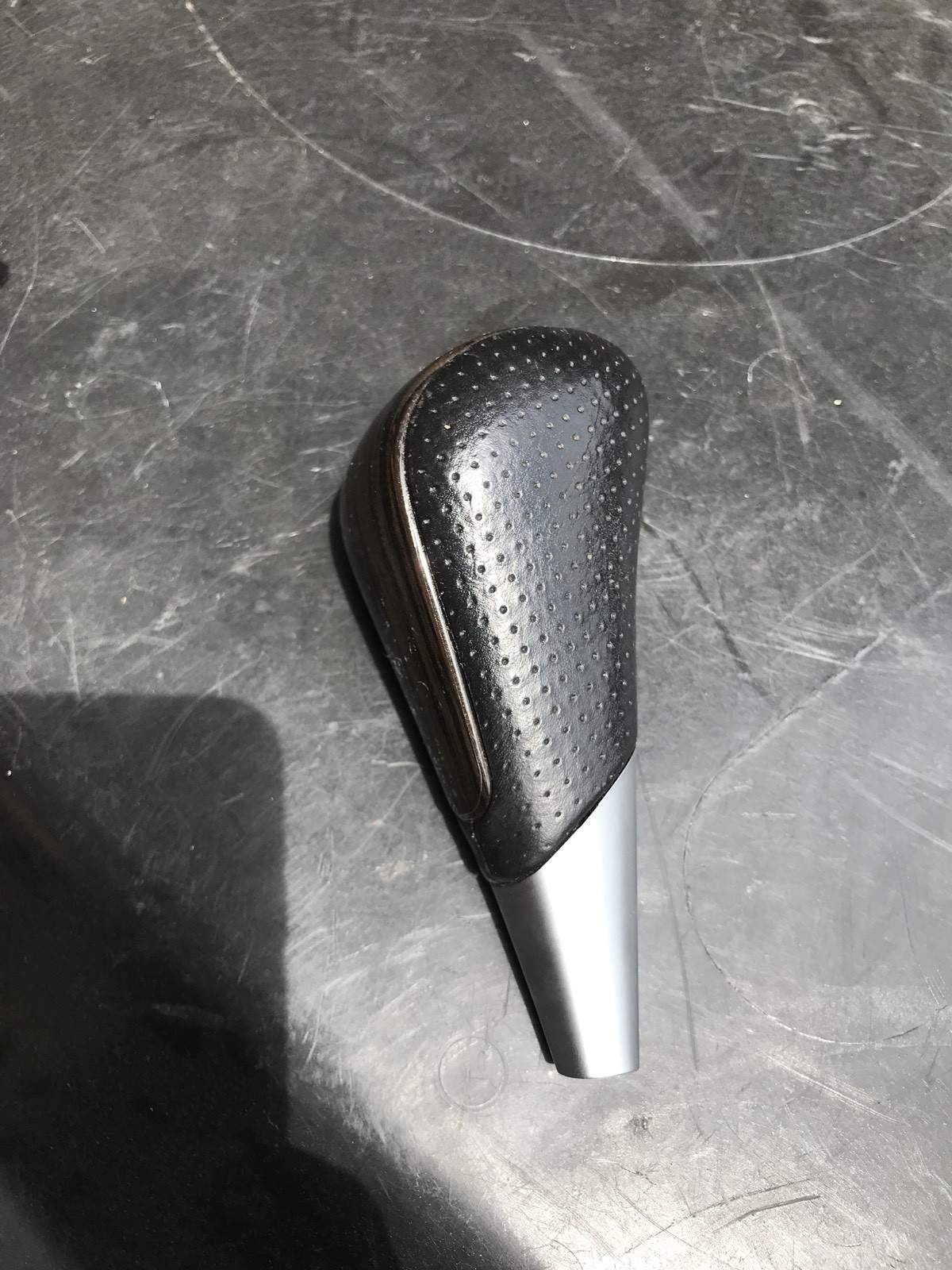 03 04 05 06 Acura MDX Shift Knob Gear Shifter Dark Wood Black Leather ...