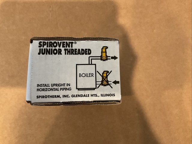 Spirotherm NPT Threaded 1 1/4 Inch Spirovent JR Vjr125 Air Eliminator ...