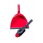 Vileda Hand Brush Dustpan 2in1 Set Dust Pan Rubber Band Heavy Duty ...