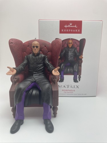 2023 Hallmark MORPHEUS The Matrix Keepsake Christmas Ornament | eBay