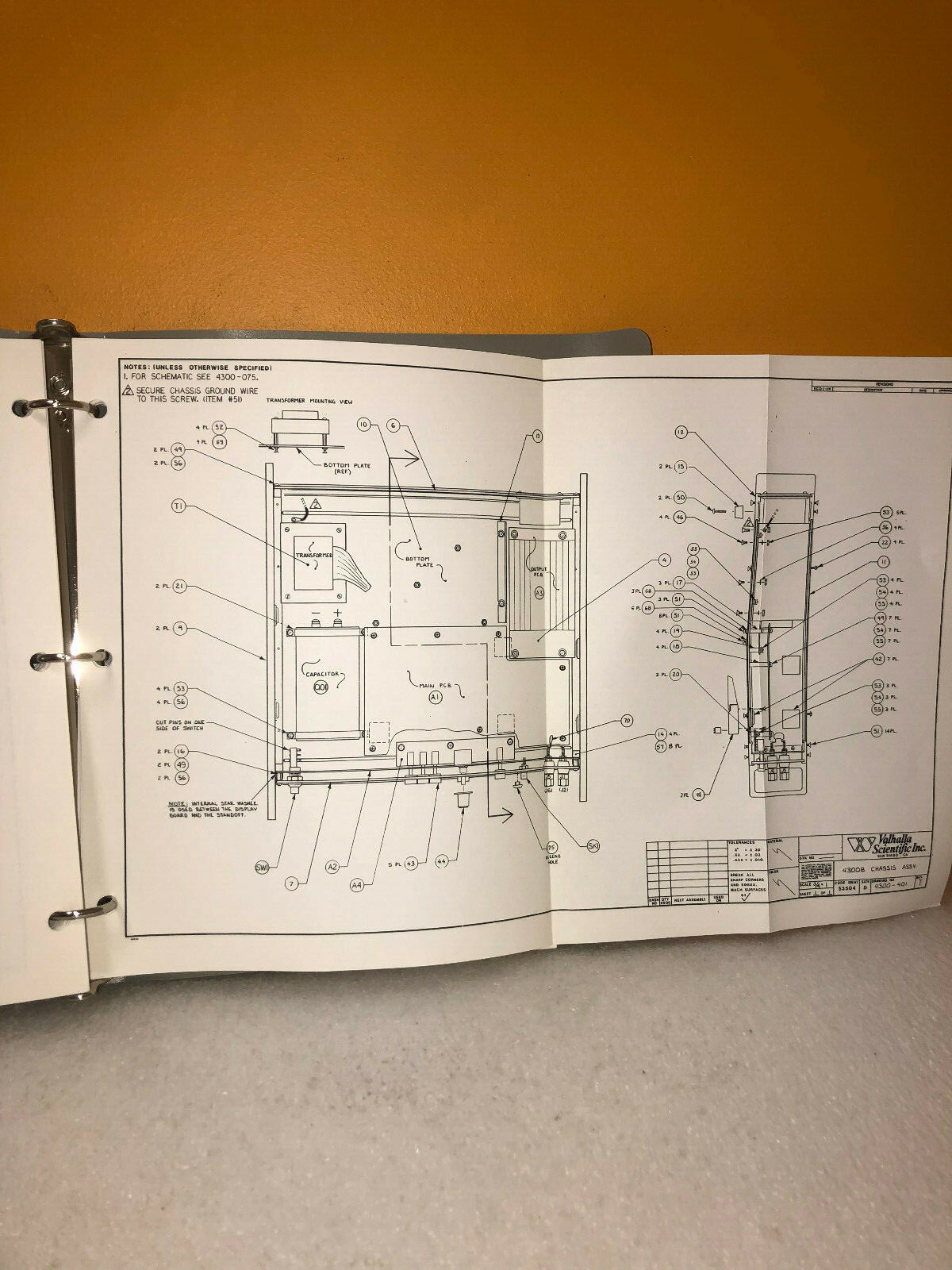Valhalla Scientific 4300B/4350ATE Operation Manual | eBay
