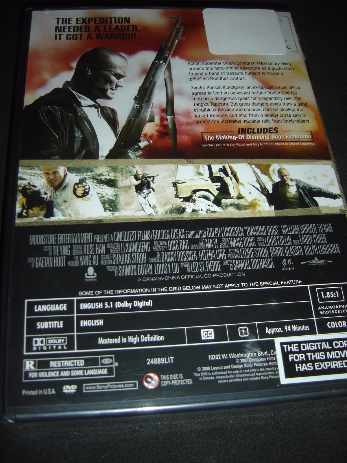 Diamond Dogs (DVD, 2008) NEW (RATED R) 43396248892 | eBay