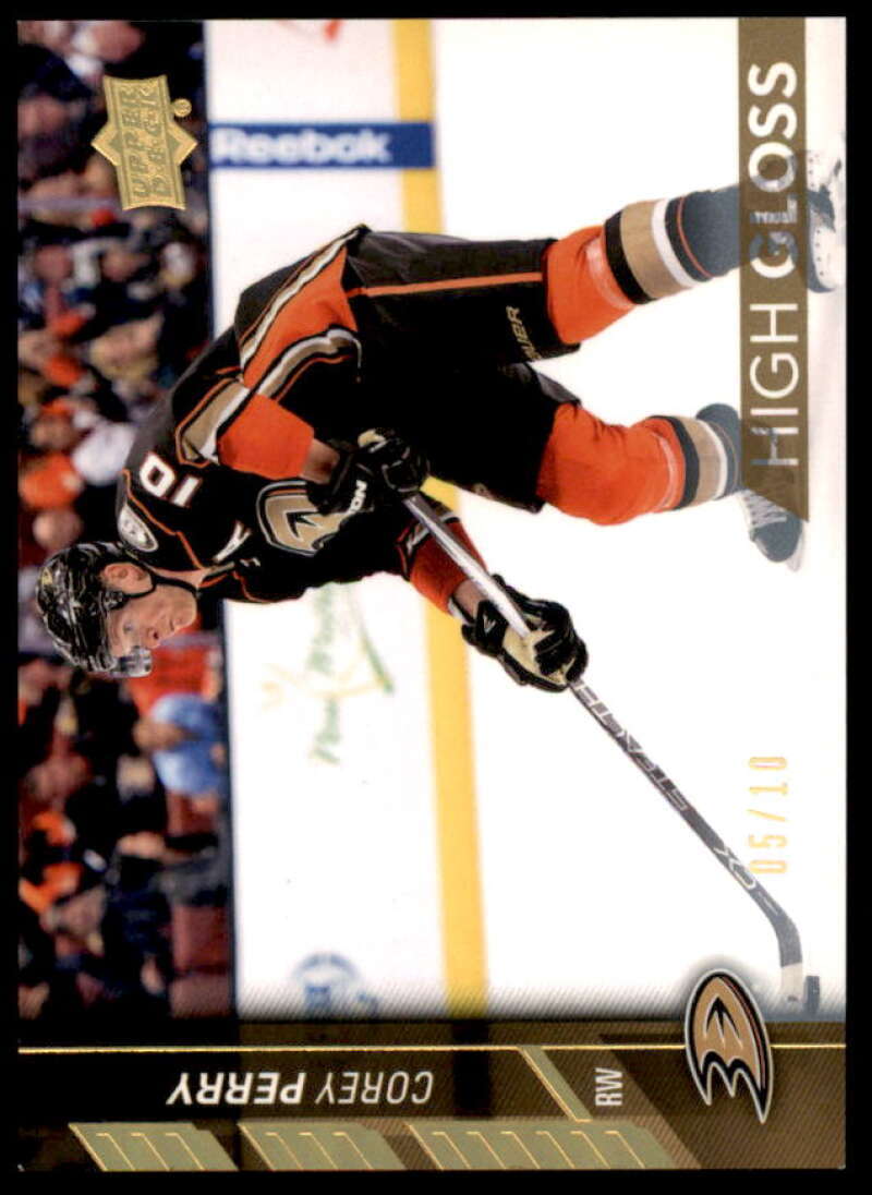 Corey Perry Rookie Card Card 2015-16 Upper Deck Exclusives Spectrum ...