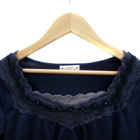 Axes Femme Cut And Sew, Three-Quarter Sleeve, Square Neck, Plain ...