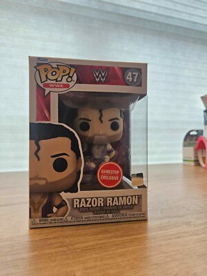 FUNKO POP! WWE RAZOR RAMON 47 PURPLE METALLIC GAMESTOP EXCLUSIVE BRAND ...