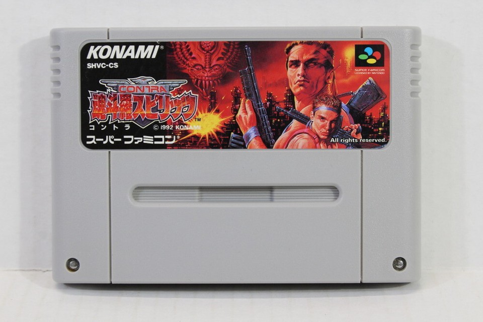 Contra Spirits SFC Nintendo Super Famicom SNES Japan Import US Seller A ...