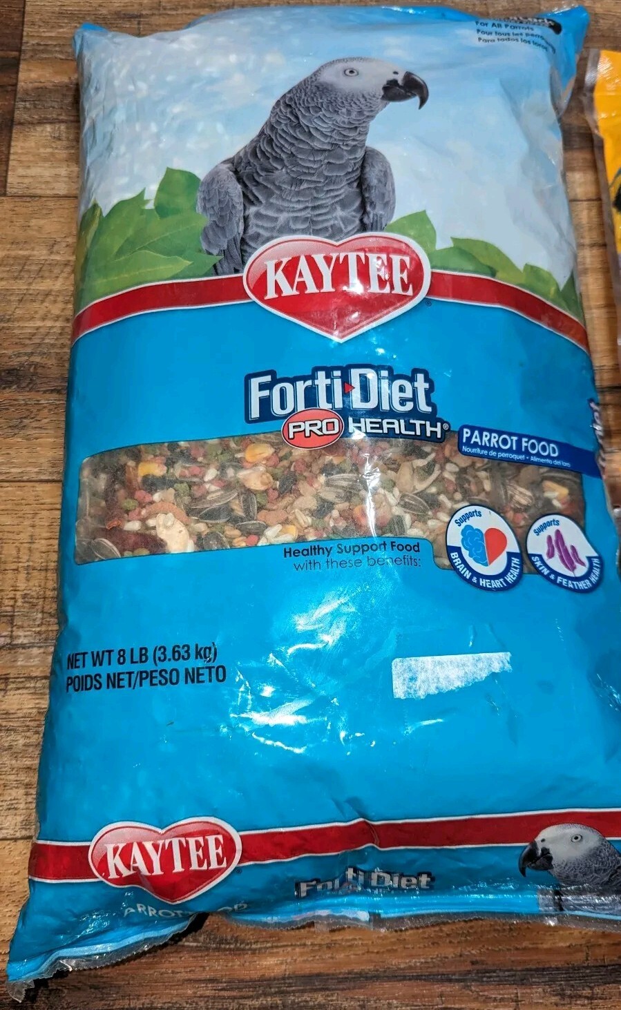 4pc Parrot & Conure Food Treat LOT 8lb & 4lb KAYTEE FortiDiet, (2 ...
