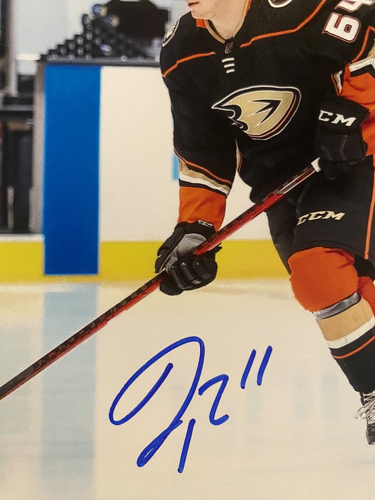 Jacob PERREAULT Signed 8x10 Photo! ANAHEIM DUCKS TOP PROSPECT !!!! W ...